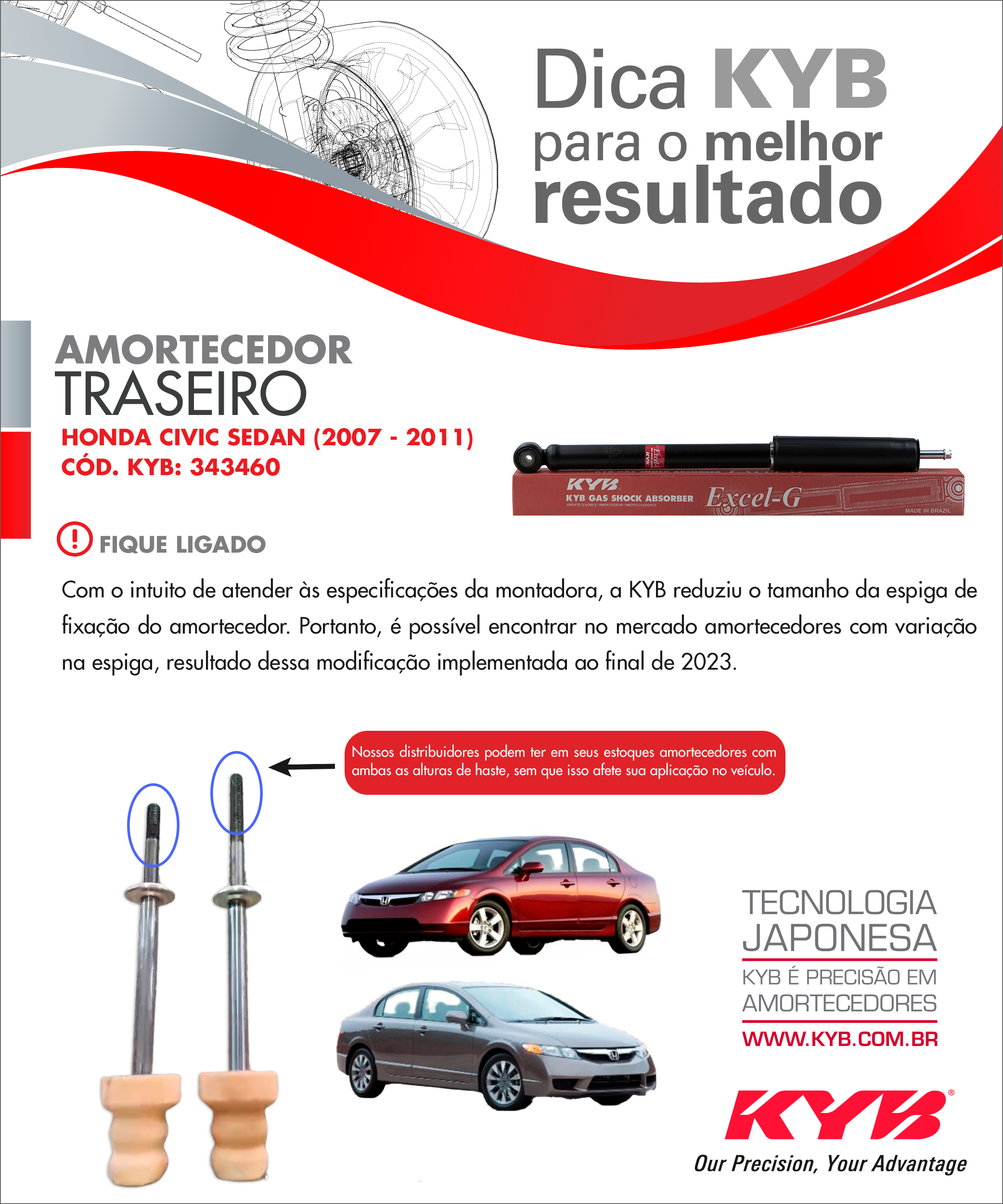 KYB do Brasil | Informativos | Catálogo de Produtos